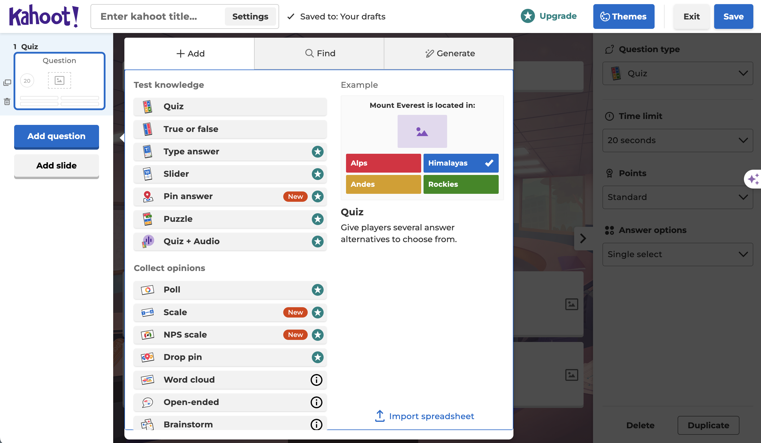 Kahoot! | 温州肯恩大学